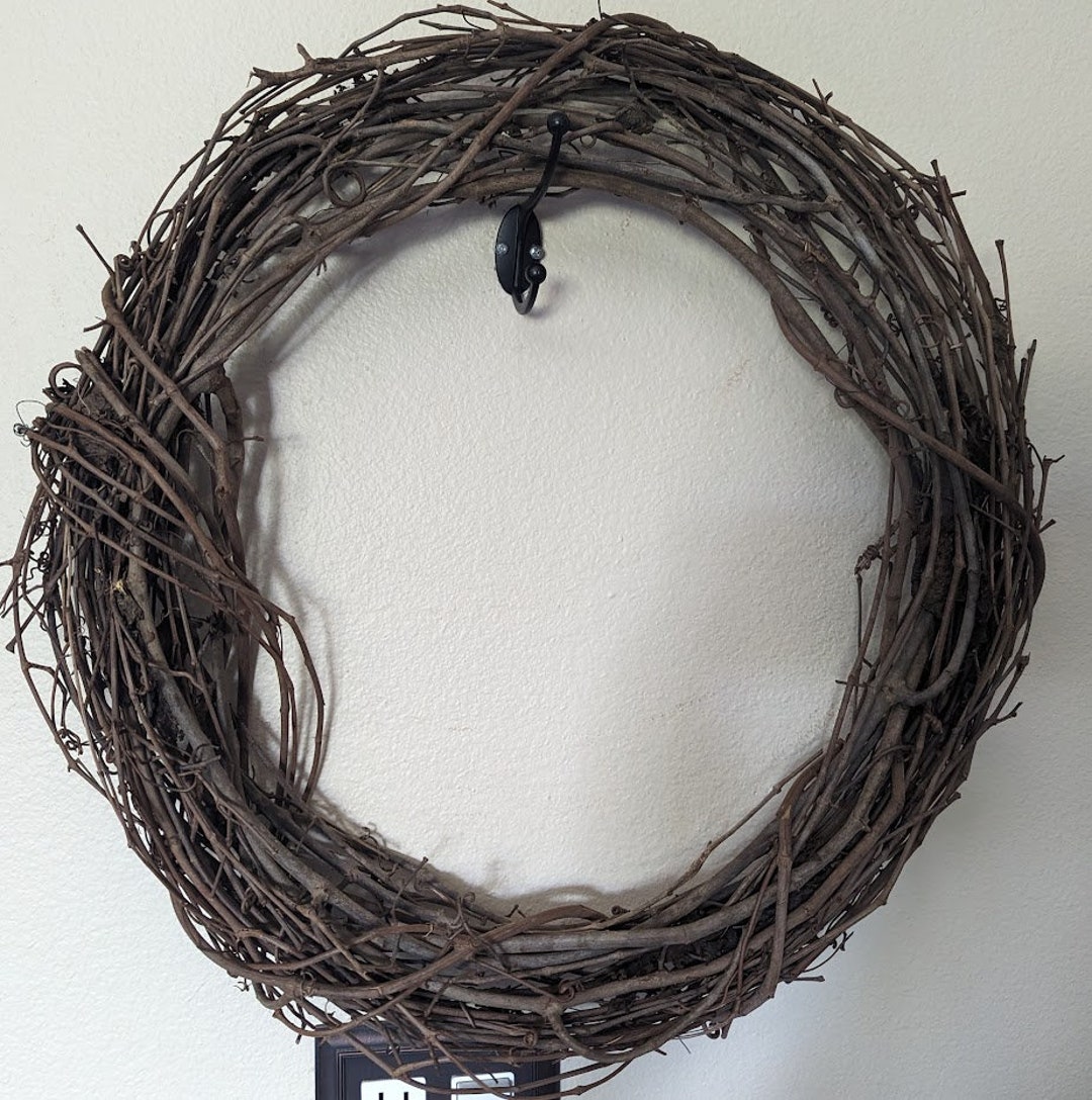 18 Round Grapevine Wreath-wreath Form-wreath Base-wreath - Etsy