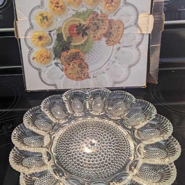 Crystal Relish Tray - Etsy