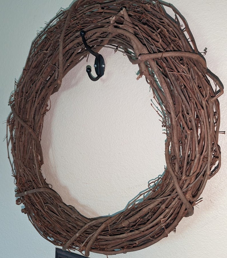 18 Round Grapevine Wreath-wreath Form-wreath Base-wreath - Etsy