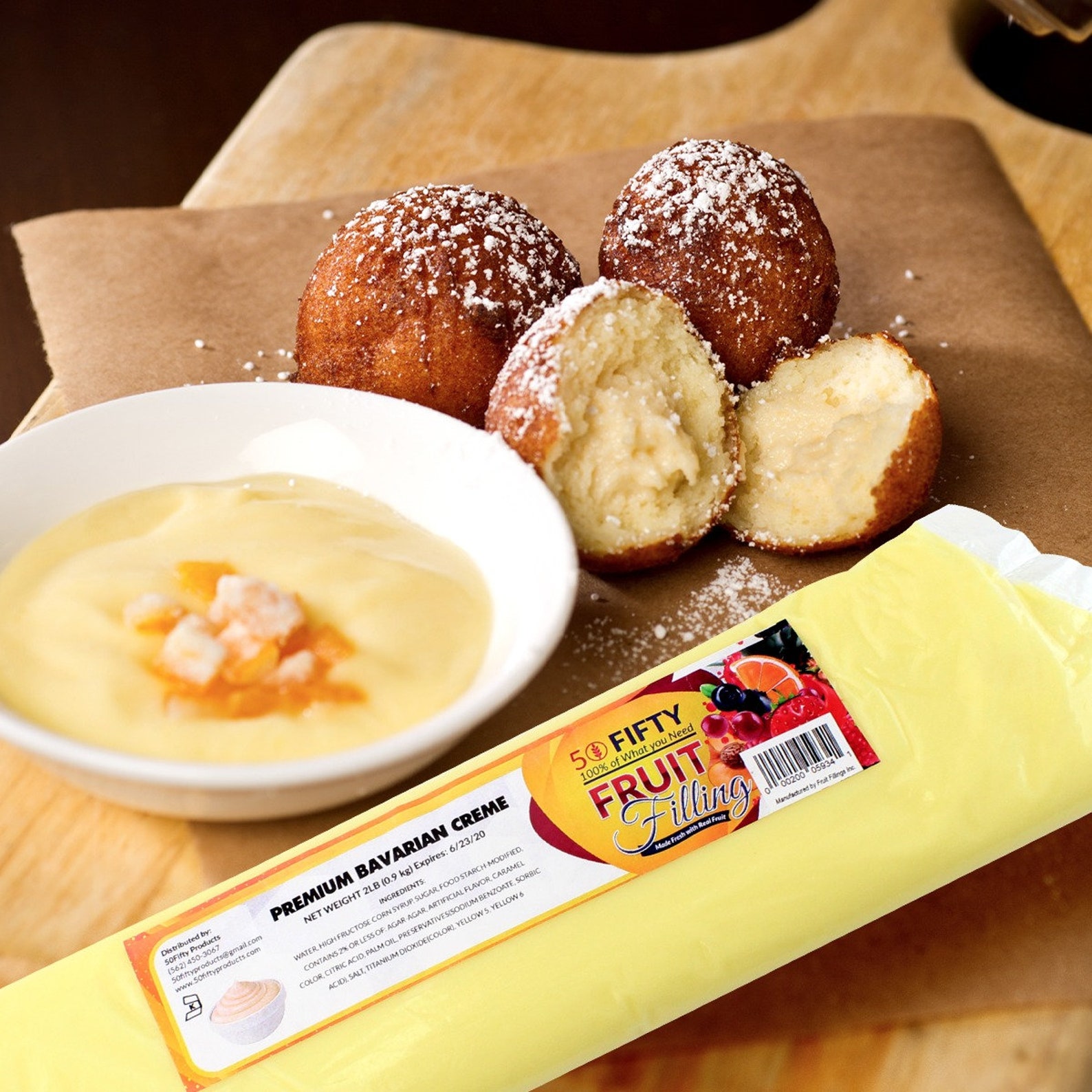 Fresh Cream Fillings for Pies, Pastry, & Cake - Ready-to-use Fillings ...