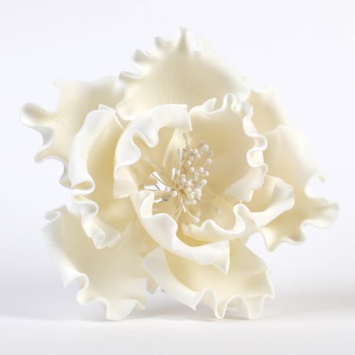White Rose Sugar Flower Cake Topper Assorted Size Gum Paste - Etsy
