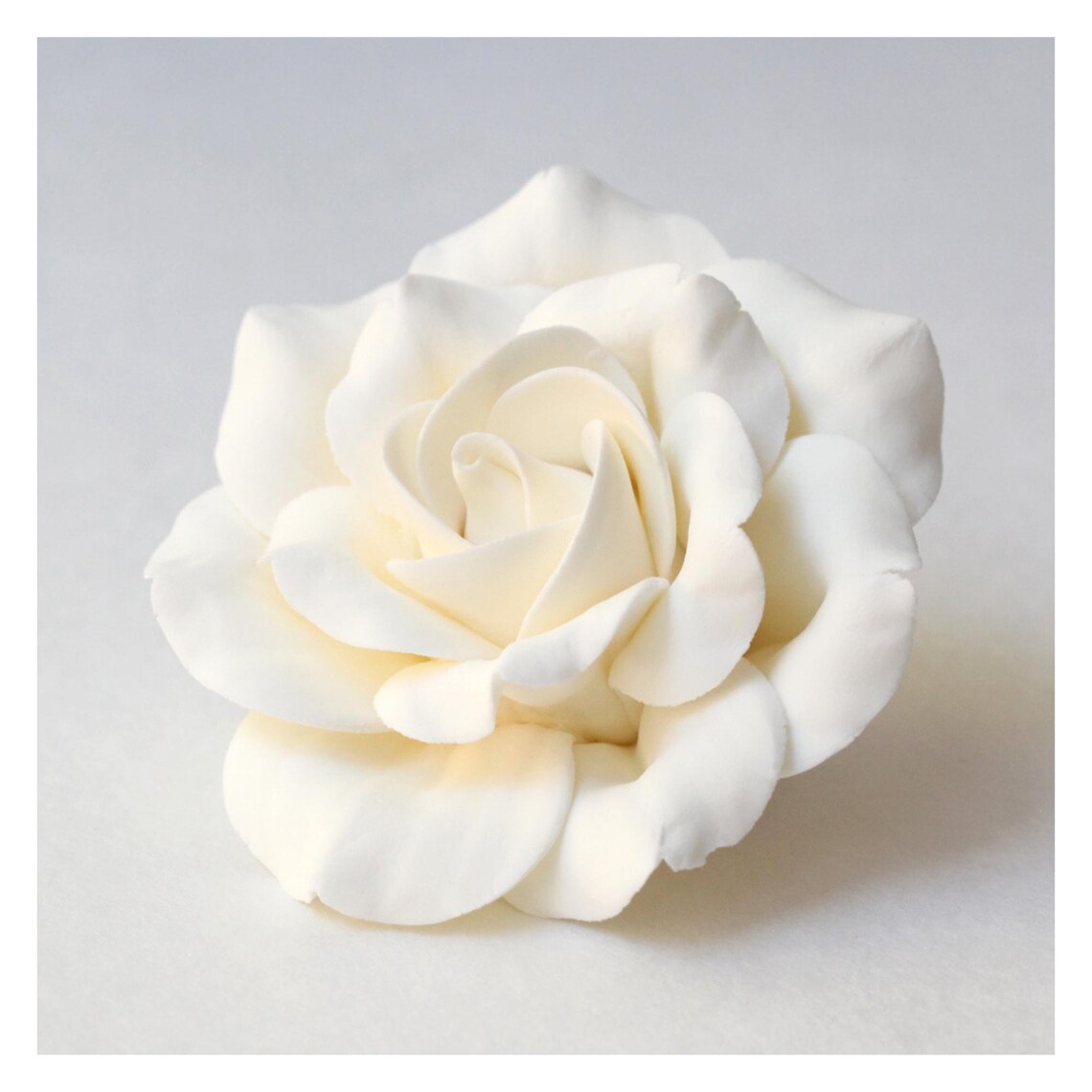 Lace Rose Sugar Flower Cake Topper | Gum Paste Flowers for Cake ...