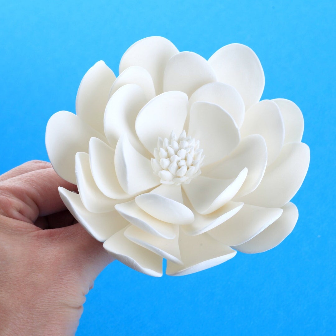 Dahlia Sugar Flower Cake Topper | Gum Paste Flowers for Cake Decorating ...