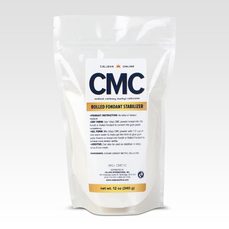 CMC Fondant Stabilizer | Tylose Powder for Rolled Fondant and Gum Paste ...