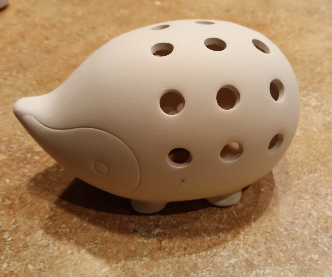 CERMAMIC BISQUE "pokey" the Porcupine DIY Paint Yourself Ceramic Bisque ...