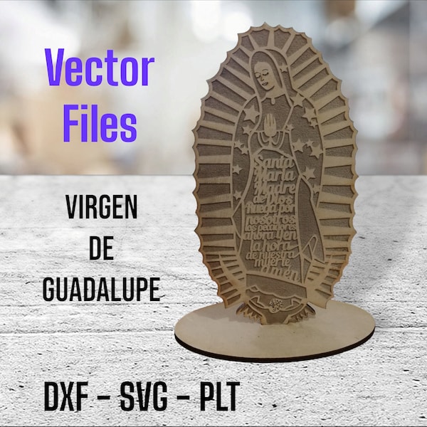 Virgin De Guadalupe Laser Template - Etsy