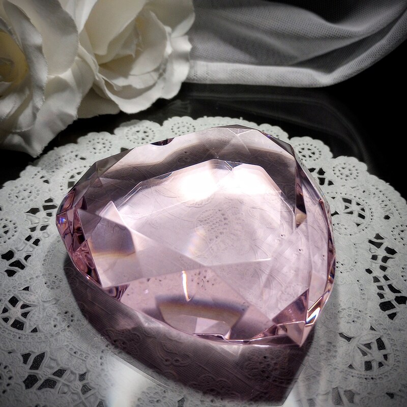 Crystal Paperweight - Etsy