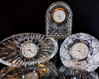 Waterford Crystal Clocks - Etsy