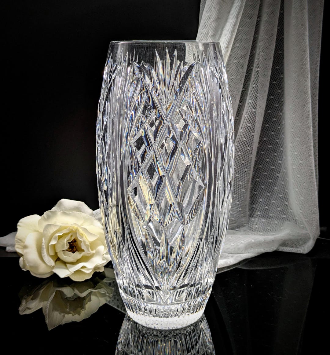 Vintage Waterford Crystal Master Cutter Collection 10-inch Vase - Etsy