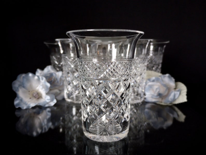 Thomas Webb Crystal Russell Juice/bar Glasses, 6 Available - Etsy