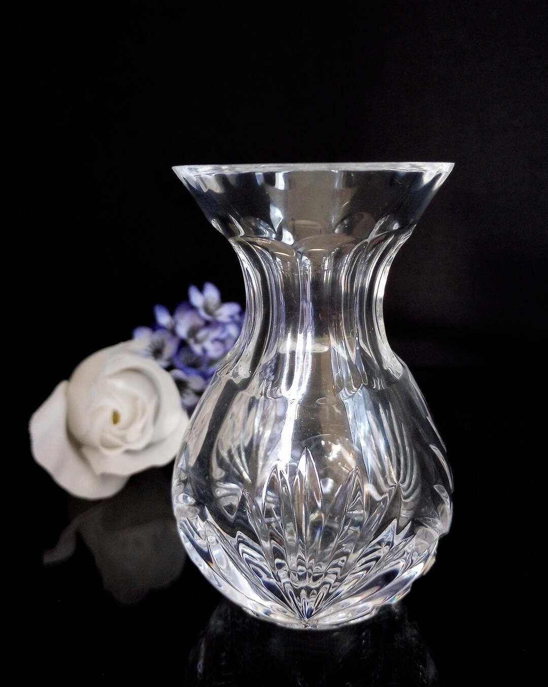 Rogaska Crystal Richmond 3-3/4-inch Posy Vase - Etsy