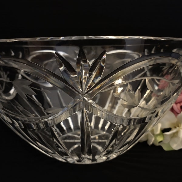 Gorham Crystal Bowl - Etsy