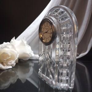 Waterford Crystal Overture Desk Clock - Etsy