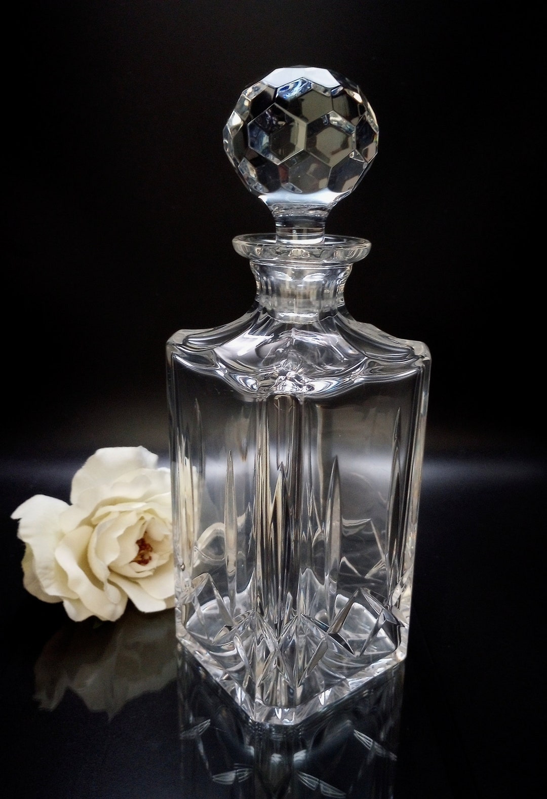 Atlantis Crystal Miguel Spirits Decanter - Etsy