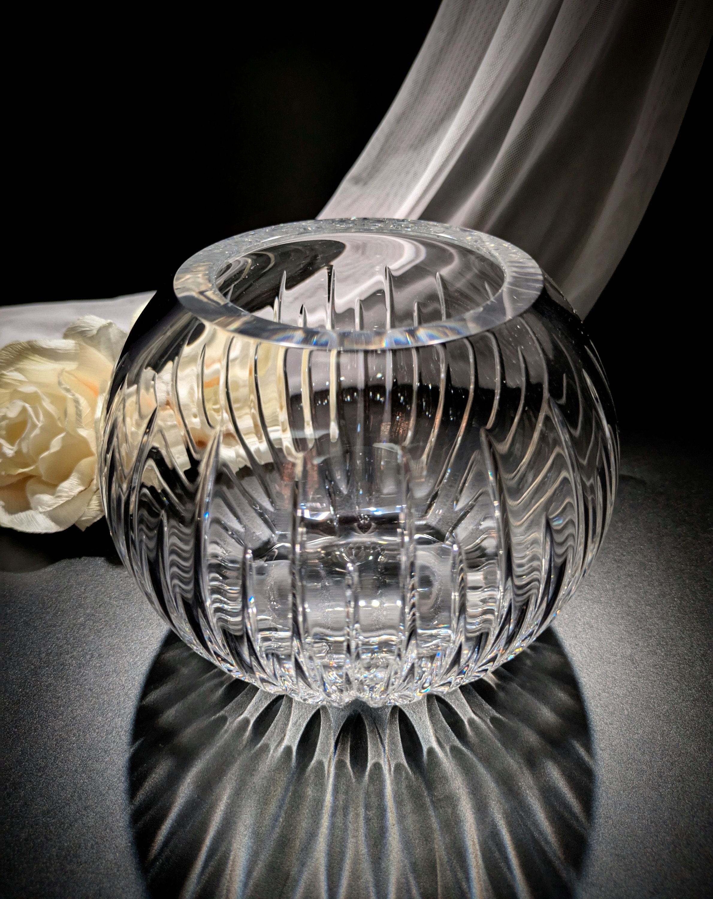 Rogaska Crystal Soho 5-inch Rose Bowl - Etsy