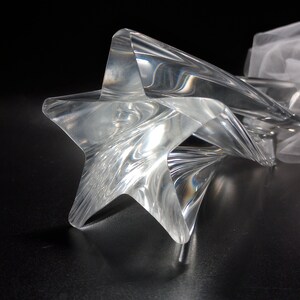 Steuben Crystal Shining Star Figurine, Designed by David Dowler - Etsy