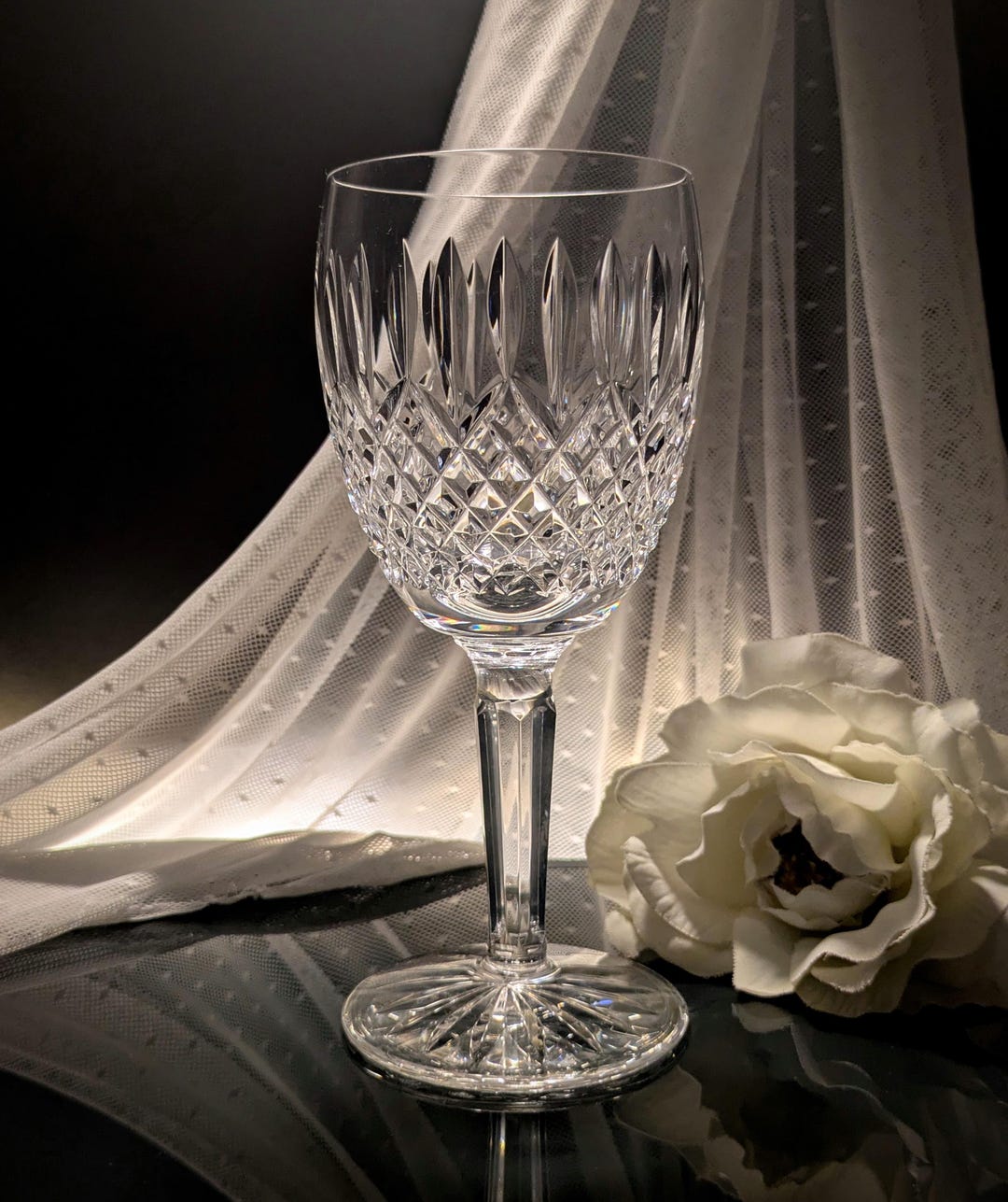 Vintage Waterford Crystal Ballybay Water Goblet - Etsy