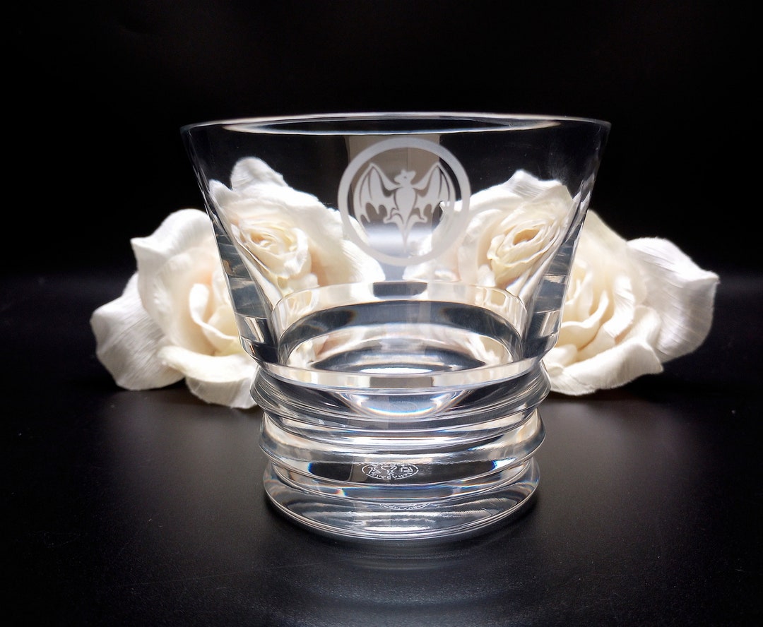 Baccarat/bacardi Crystal Vega Double Old Fashioned Glass - Etsy