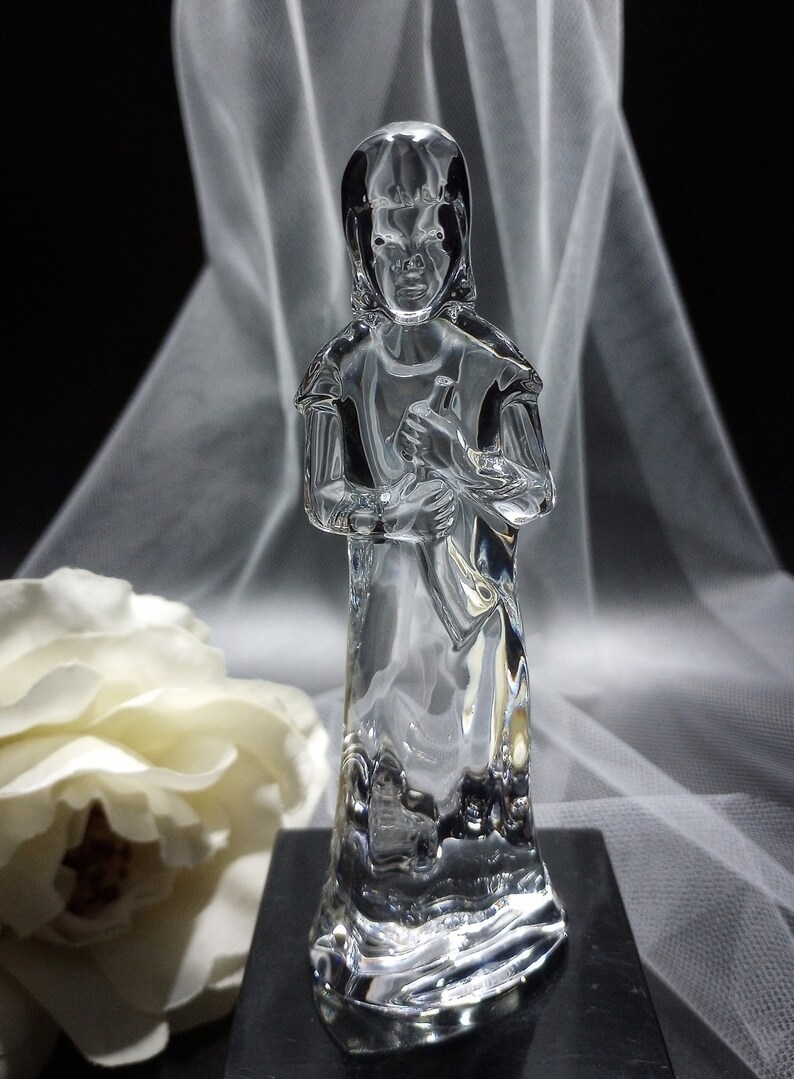 Waterford Crystal Shepherd Figurine, Nativity Collection - Etsy