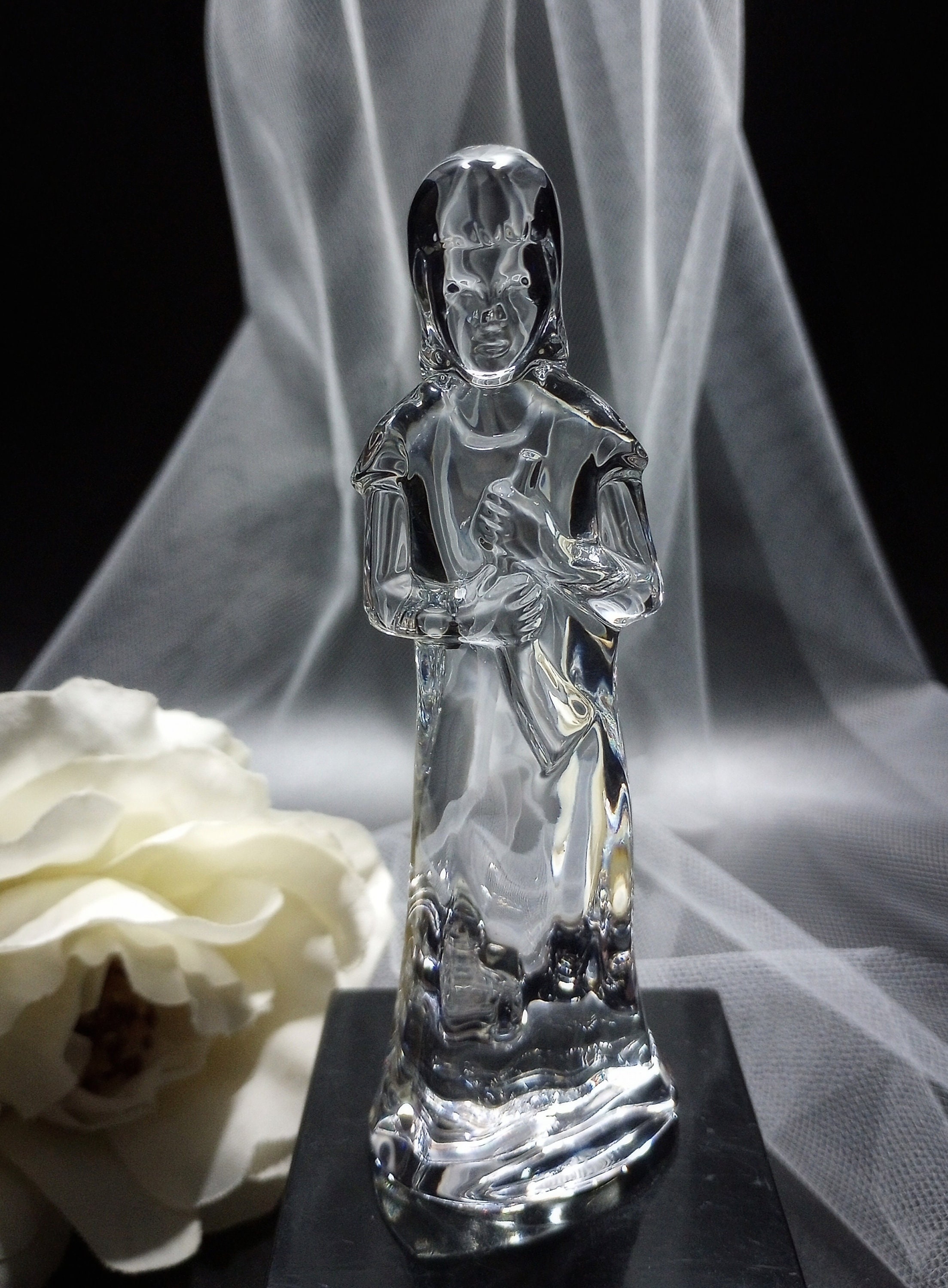 Waterford Crystal Shepherd Figurine, Nativity Collection - Etsy