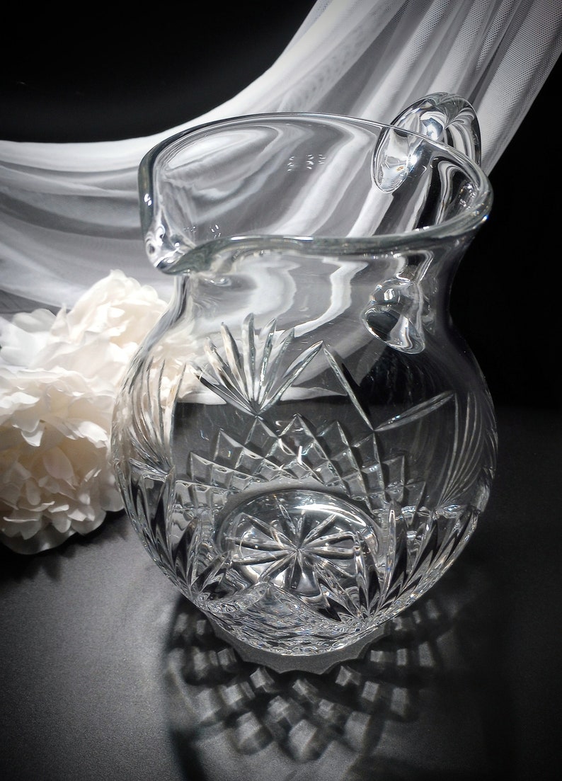 Godinger Crystal 64-ounce Pineapple Pitcher - Etsy