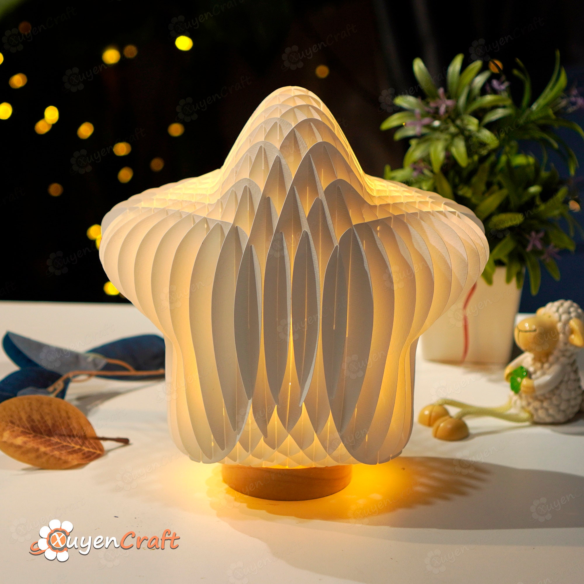 Star Pop up Snowman SVG Silhouette Template Creating Paper - Etsy