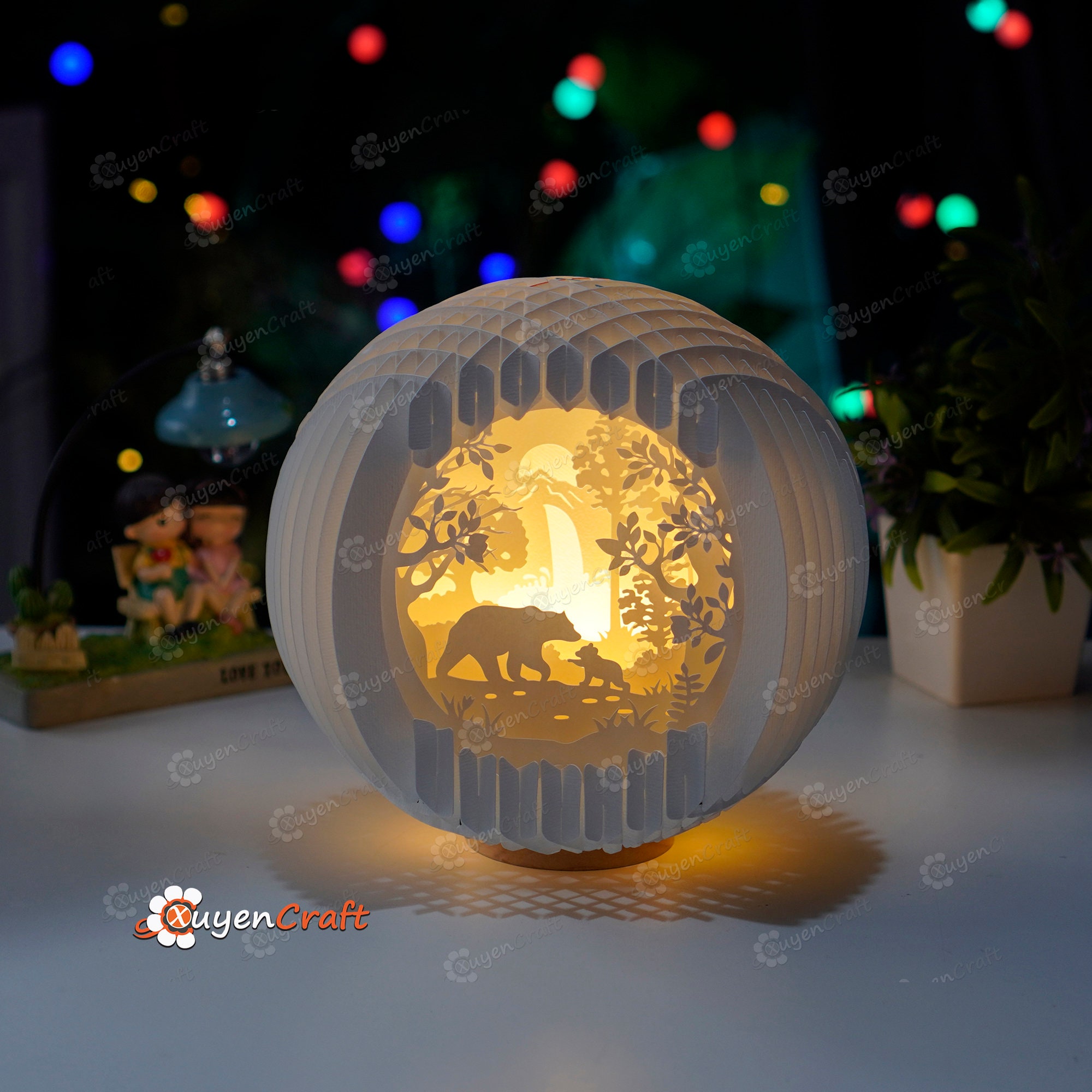 Pack 3 Animal Sphere Pop up SVG for Cricut Projects Cameo 4 - Etsy Canada