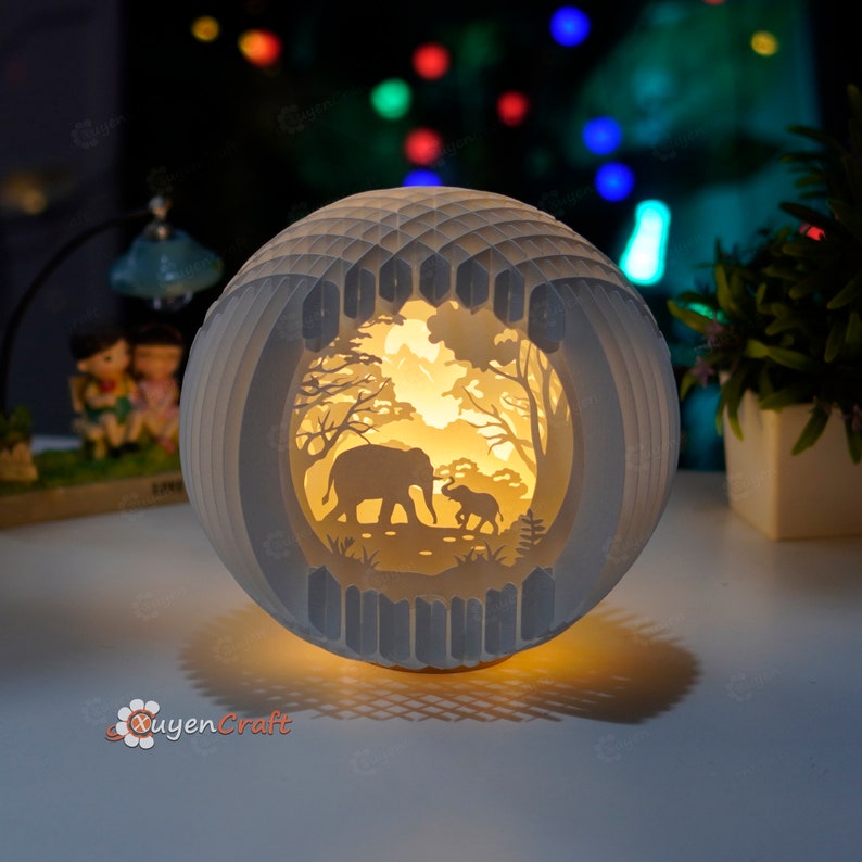 Pack 3 Animal Sphere Pop up SVG for Cricut Projects Cameo 4 - Etsy