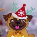 Pug Dog Lantern PDF, SVG, Studio Templates for You DIY Dog Lantern for ...