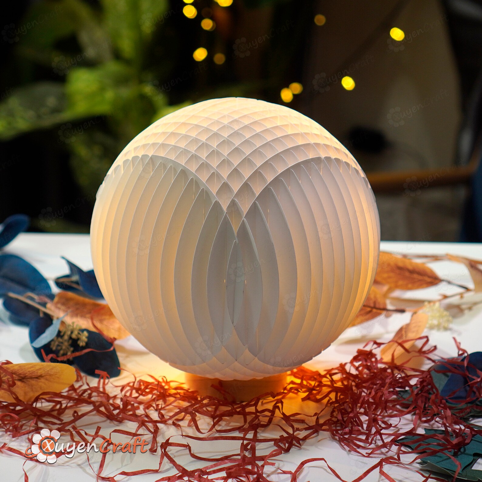 Santa Claus Reindeer Ride Sphere Popup SVG Templates Creating - Etsy