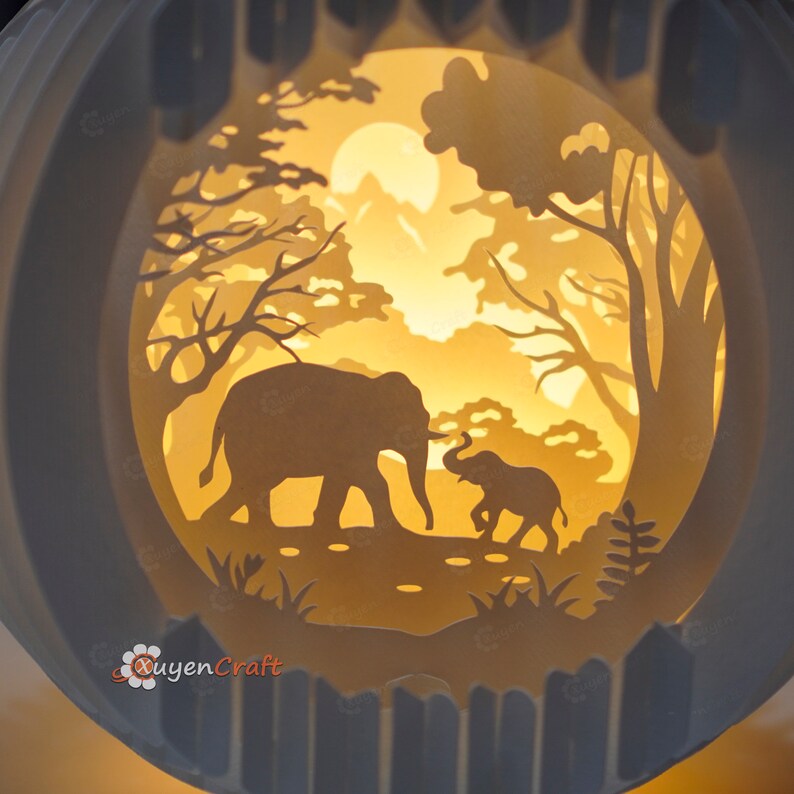 Pack 3 Animal Sphere Pop up SVG for Cricut Projects Cameo 4 - Etsy