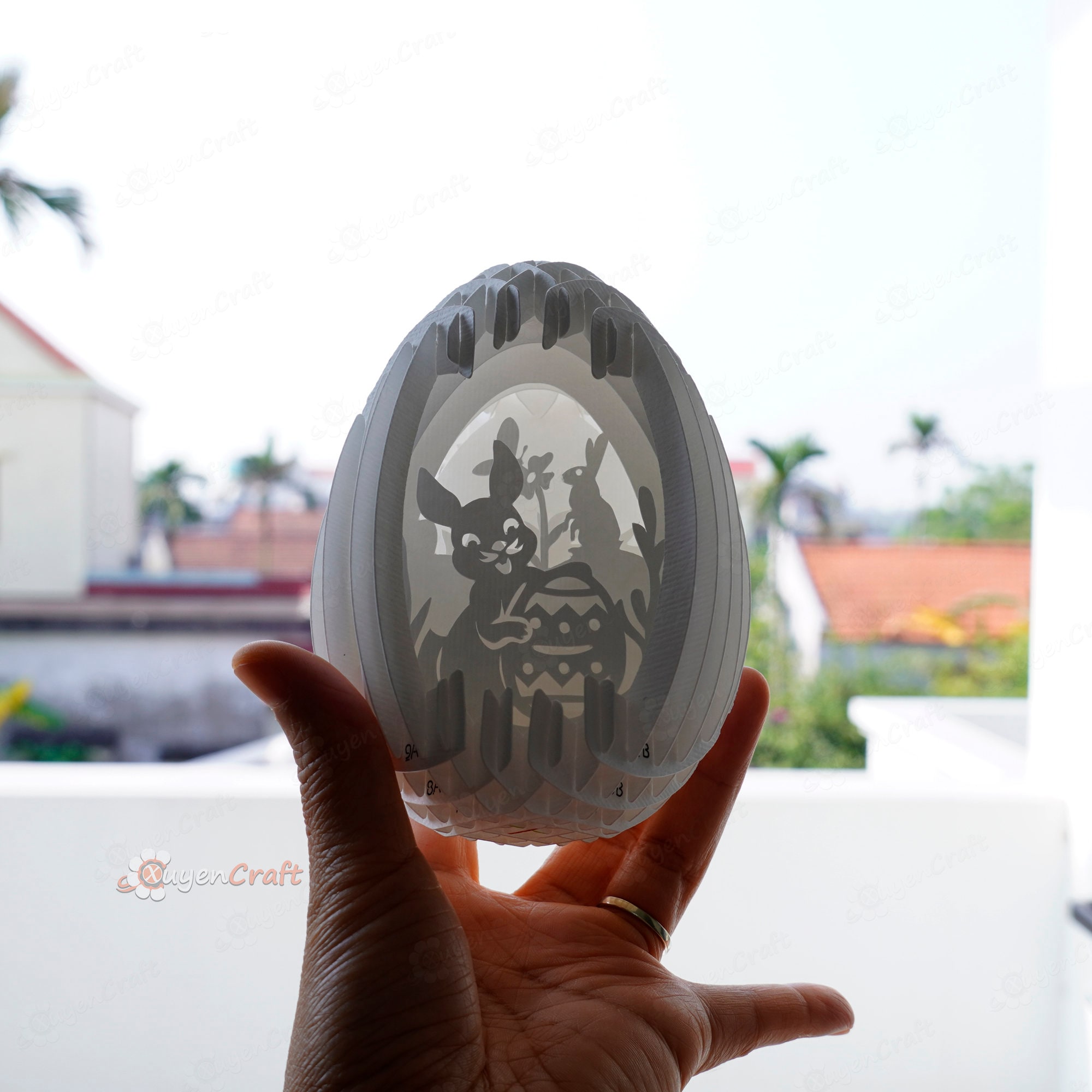 Stand up Easter Egg for Cricut - Etsy