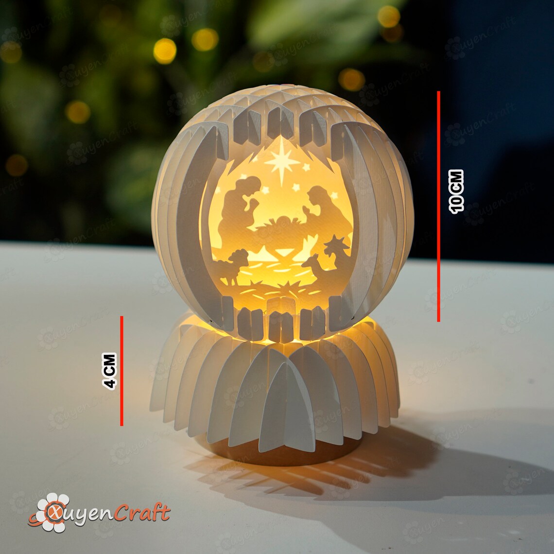 Crèche Sphère Pop Up SVG Modèles pour créer Mini Sphere Paper - Etsy France