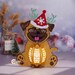 Pug Dog Lantern PDF, SVG, Studio Templates for You DIY Dog Lantern for ...