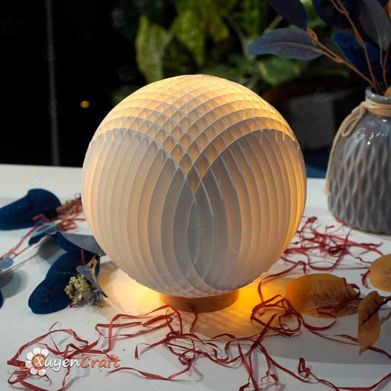 Nativity Scene Christmas Sphere Pop up SVG Template Christmas - Etsy