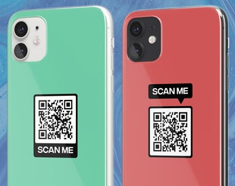 Qr Code Phone Case | Etsy