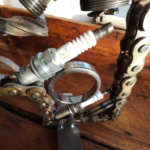 Metal Letters, Welded Custom Scrap Metal Letter Initals Decor, Welded ...