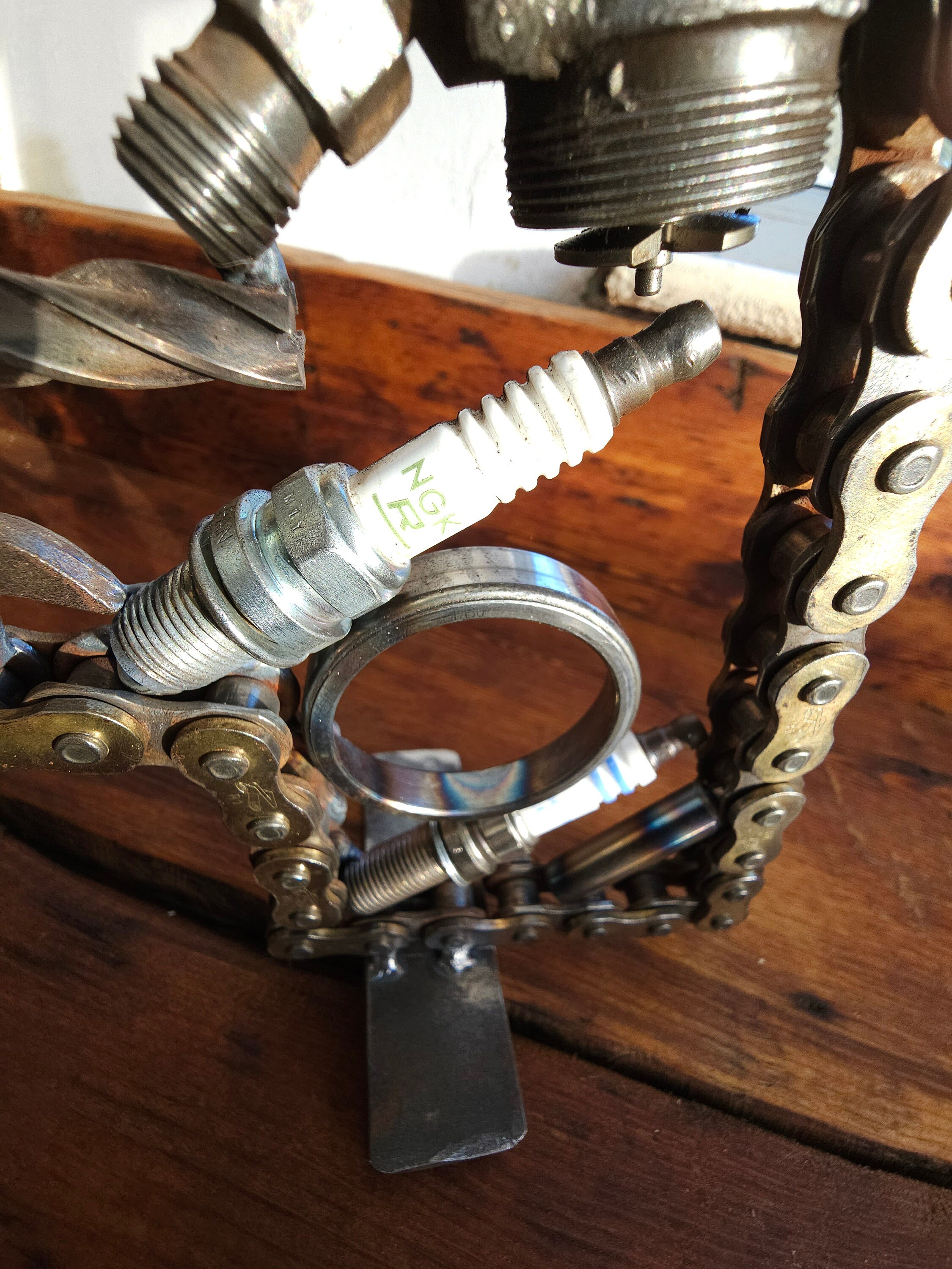 Metal Letters, Welded Custom Scrap Metal Letter Initals Decor, Welded ...