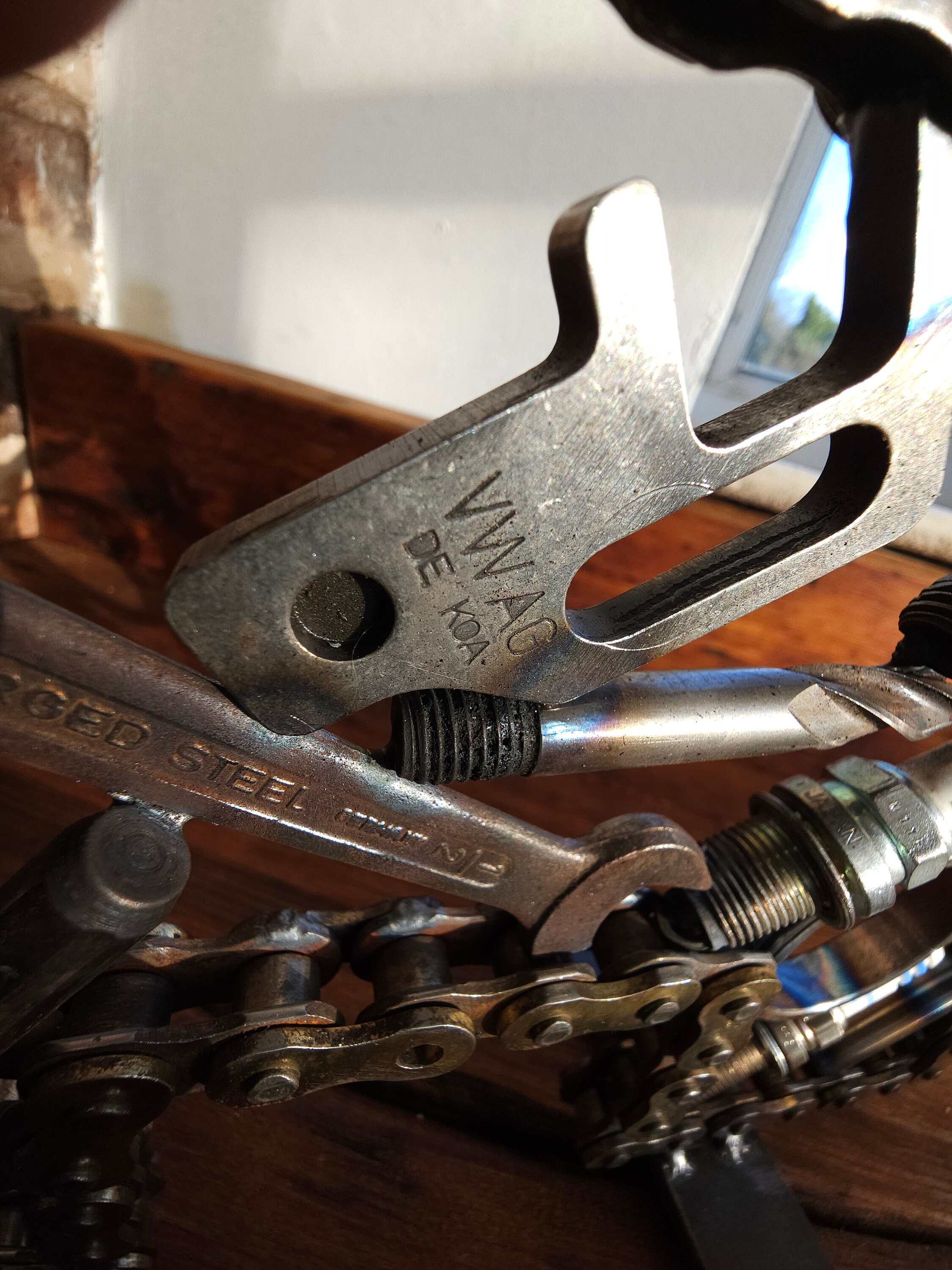 Metal Letters, Welded Custom Scrap Metal Letter Initals Decor, Welded ...