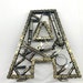 Metal Letters, Welded Custom Scrap Metal Letter Initals Decor, Welded ...