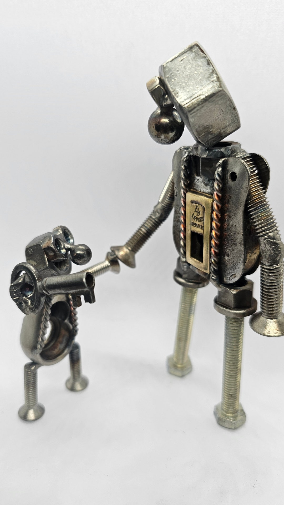 Bolt Family Sculpture Key to My Heart - Etsy