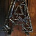 Metal Letters, Welded Custom Scrap Metal Letter Initals Decor, Welded ...