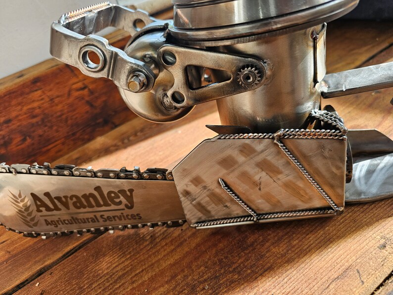 Custom Chainsaw Promo Metal Welded Art Sculpture. Tree Surgeon - Etsy