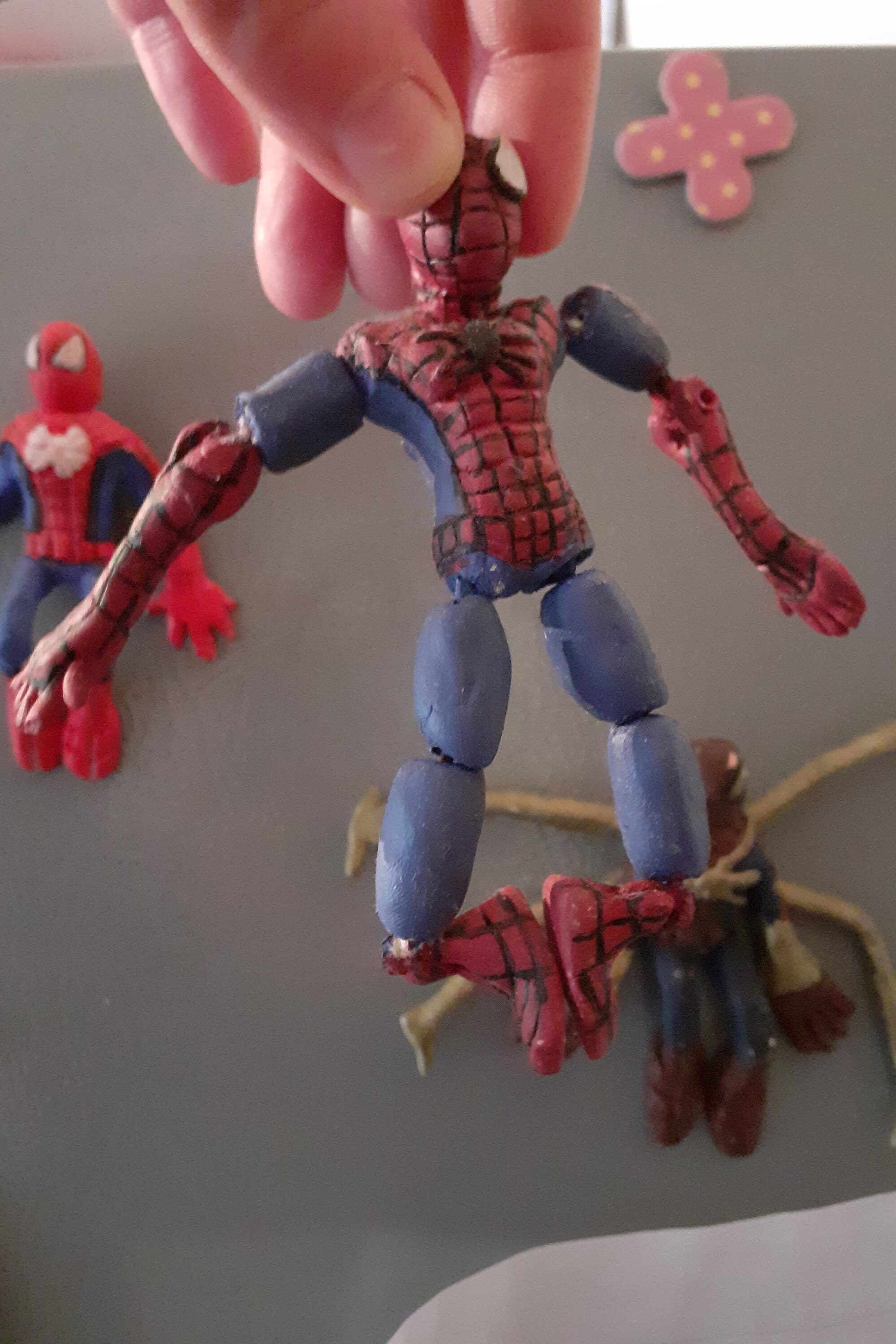 SPIDER-MAN Magnetic Movable Fridge Toy - Etsy