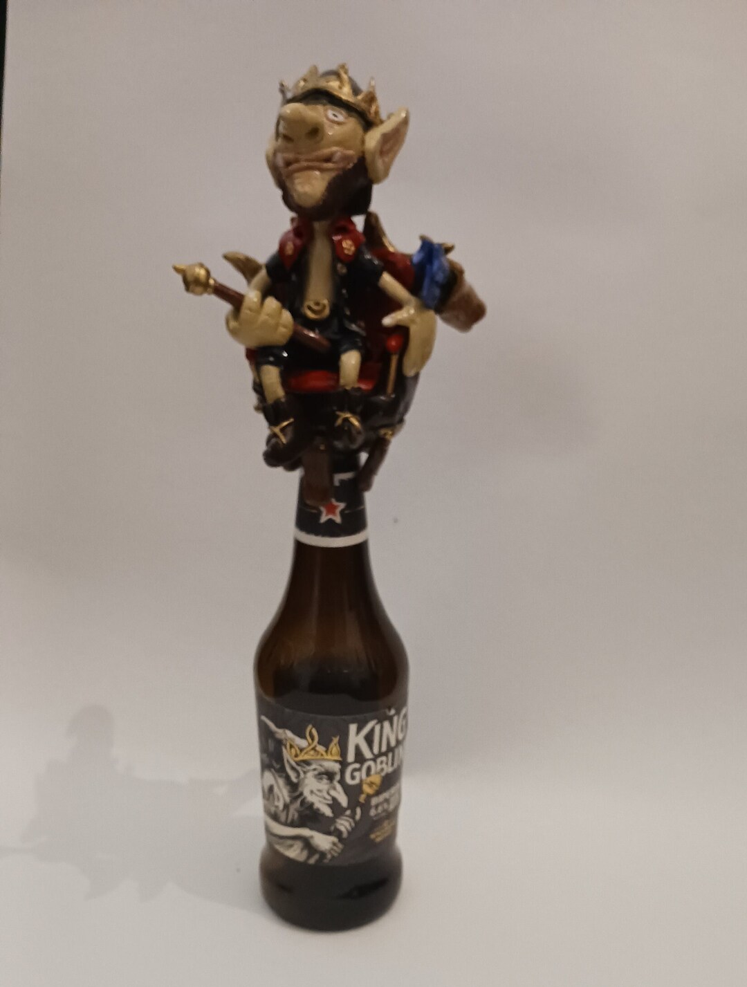 King Hobgoblins Hobgoblin Beer Beer Bottle Holders/sculpture 4(cost of ...