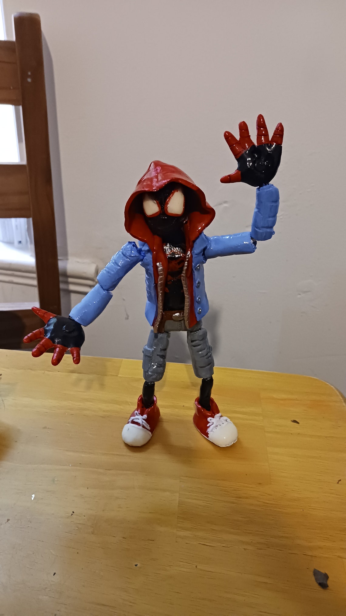 Spider-man Verse Character Hand Made Movable Magnetic Fridge Ornament ...