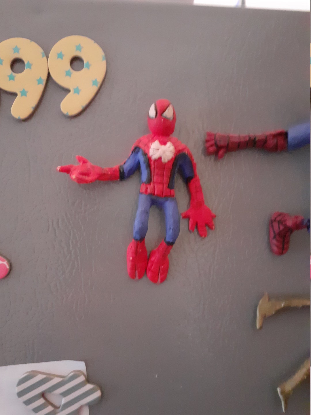 SPIDER-MAN Magnetic Fridge Ornament - Etsy