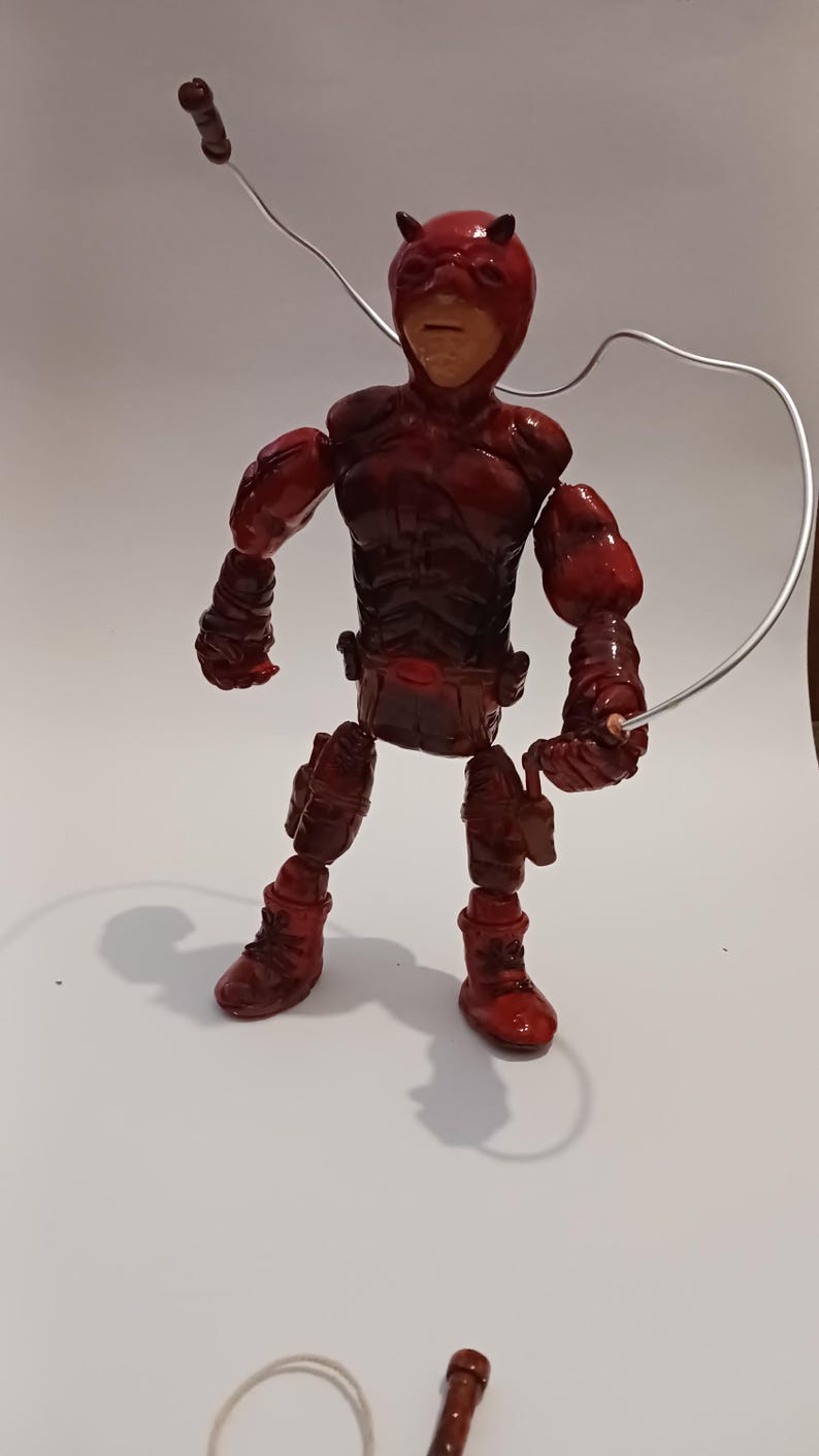 Daredevil Posable Hand Made Figure - Etsy
