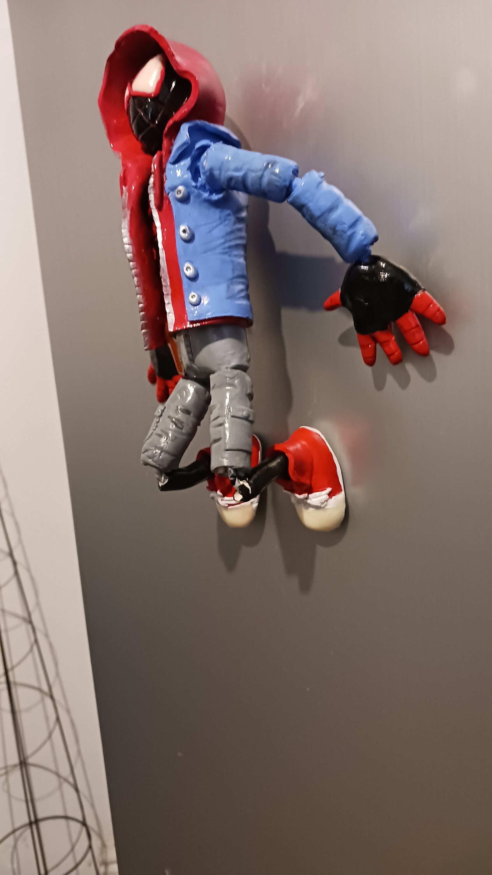 Spider-man Verse Character Hand Made Movable Magnetic Fridge Ornament ...