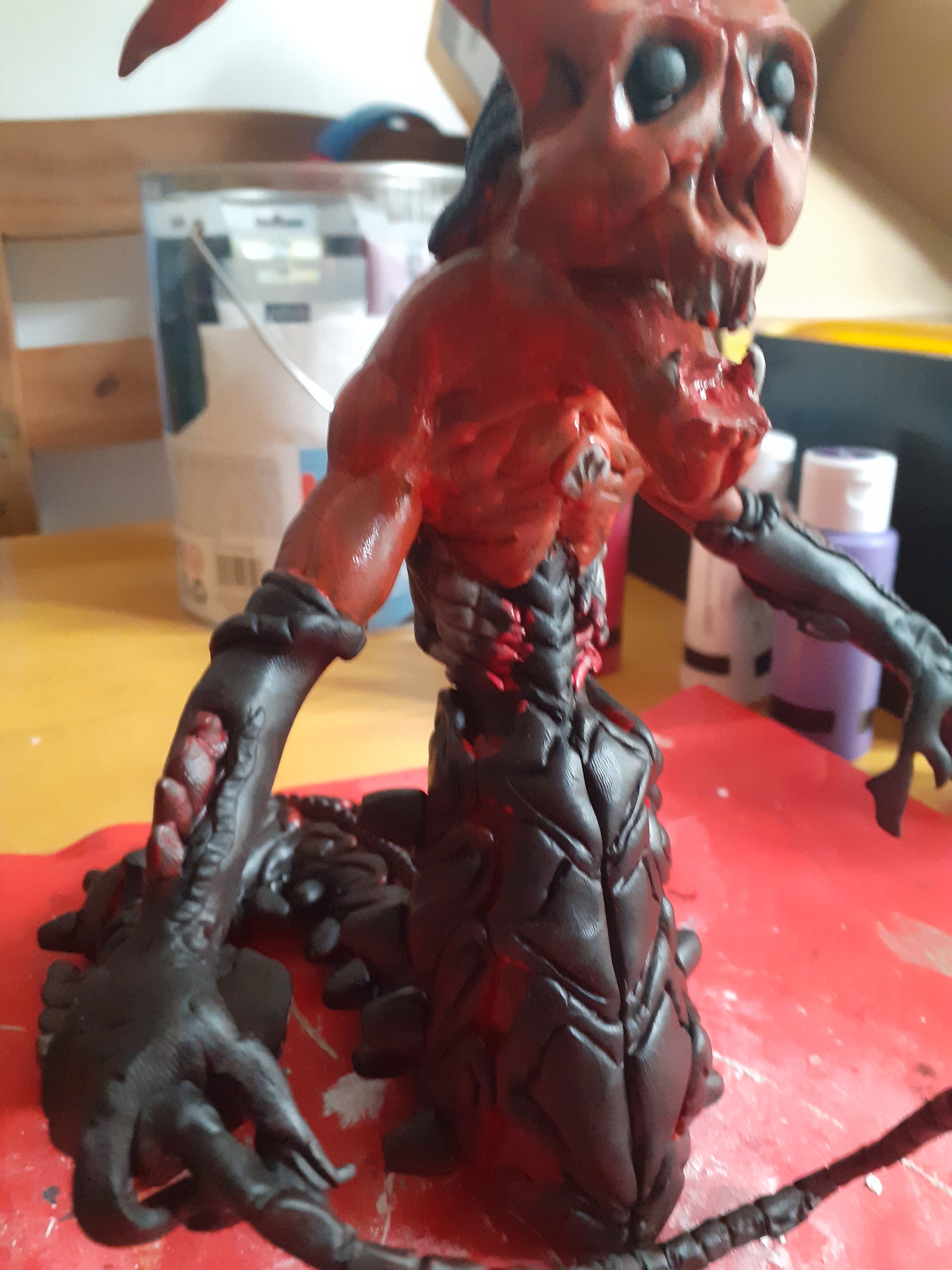 Whiplash Doom Eternal Hand Made Ornament - Etsy